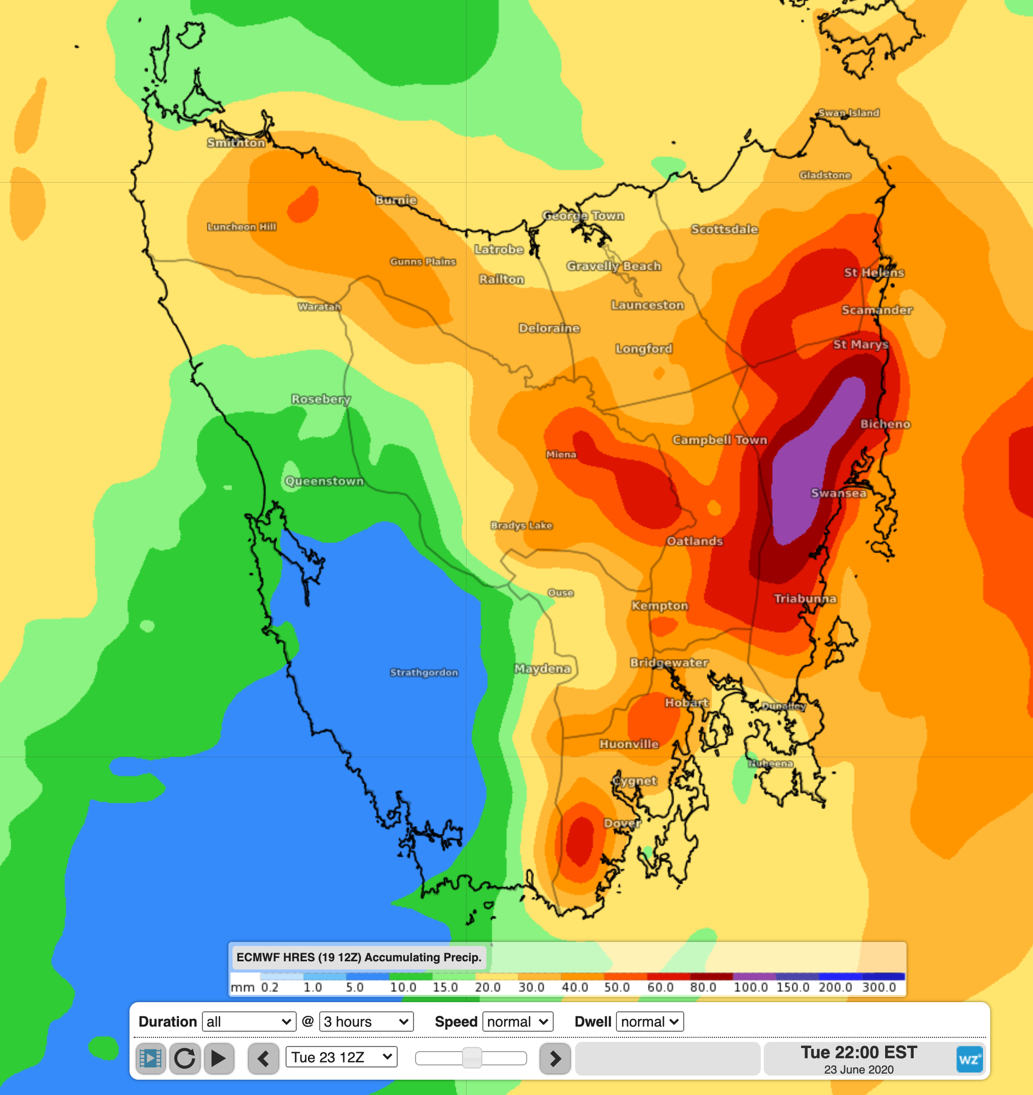Heavy Rain Approaching Eastern Tasmania heavy-rain-approaching-eastern-tasmania